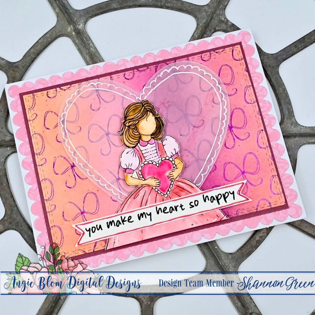Bow Backgrounds – Angie Blom Digital Designs