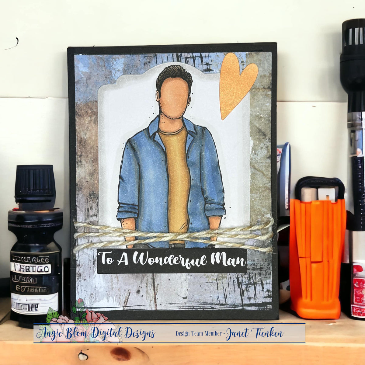 A Wonderful Man – Angie Blom Digital Designs