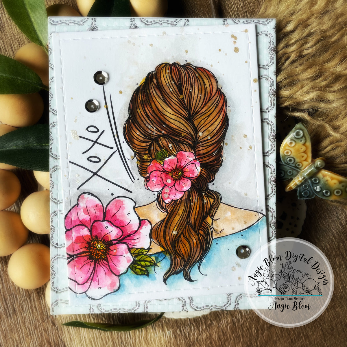 xoxo Girl – Angie Blom Digital Designs