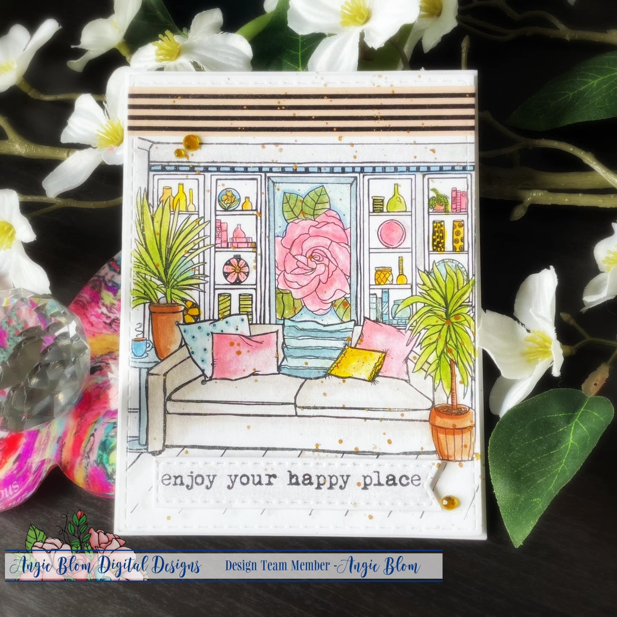 New Place Livingroom – Angie Blom Digital Designs