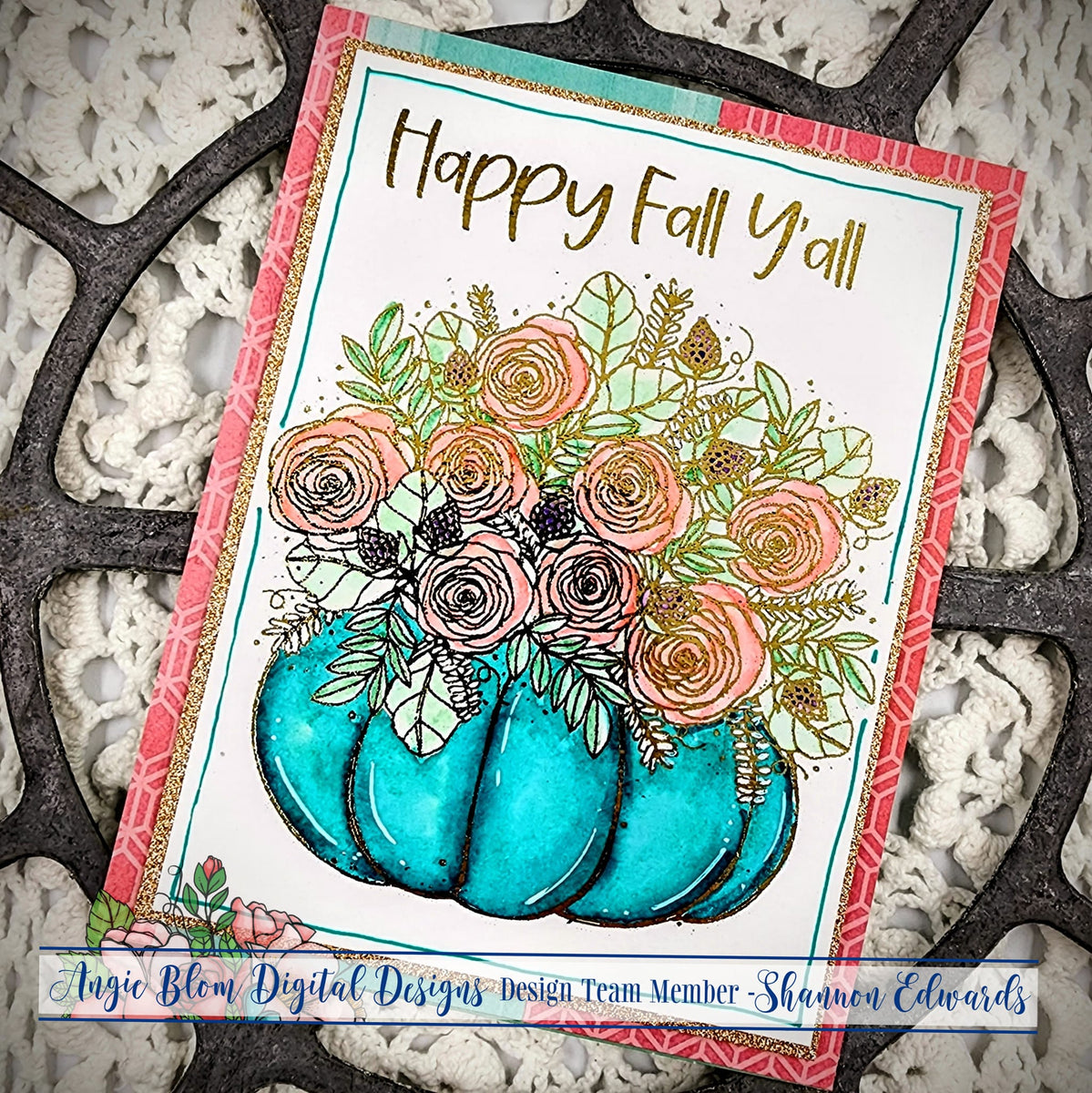 Pumpkin Kisses – Angie Blom Digital Designs