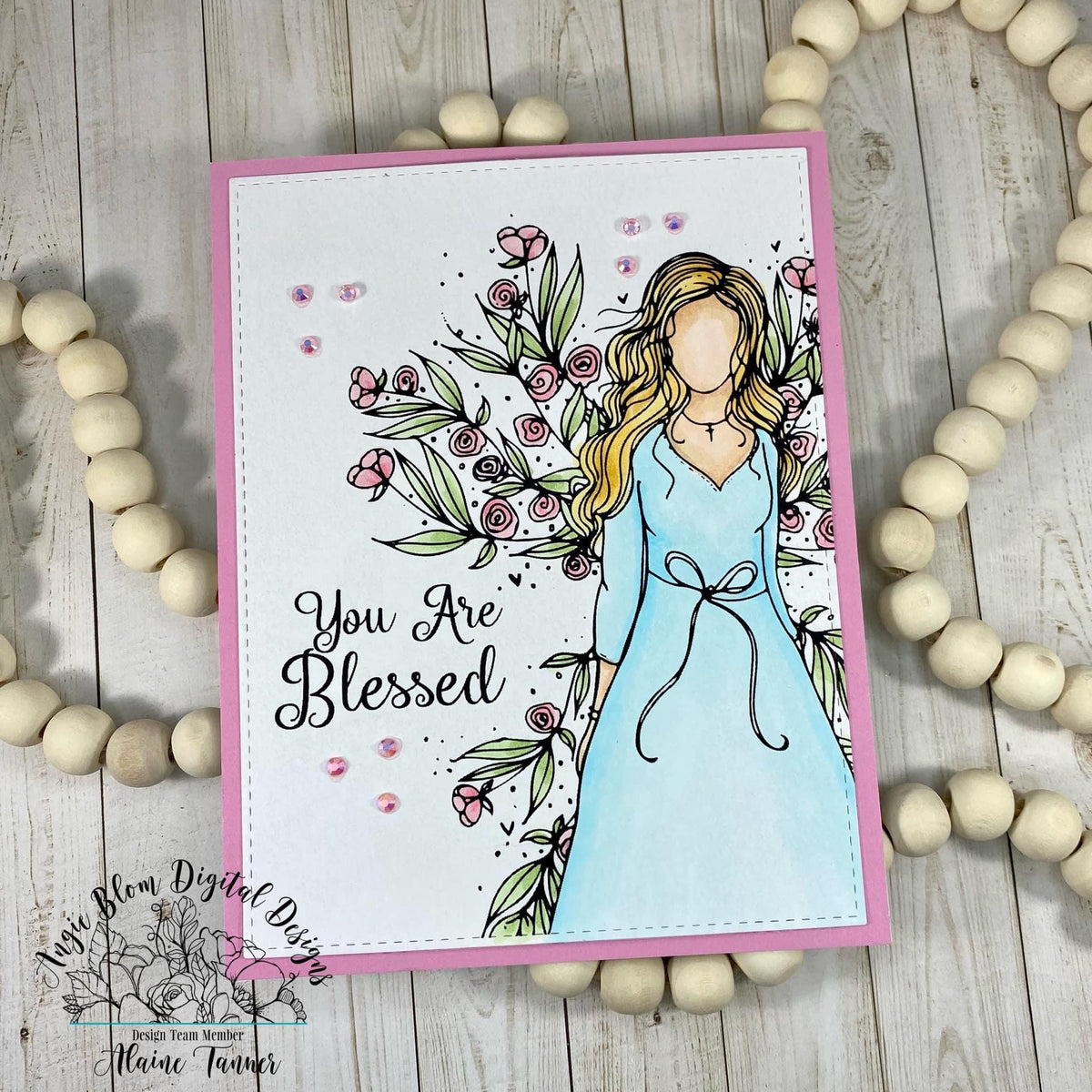 Blessed Angel – Angie Blom Digital Designs